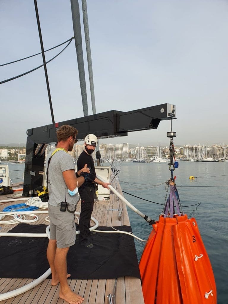 Superyacht Load Testing | RSB Rigging Solutions